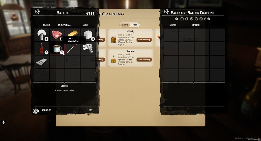 Pogue Saloon Job [VorpCore] - RedM Releases - Cfx.re Community