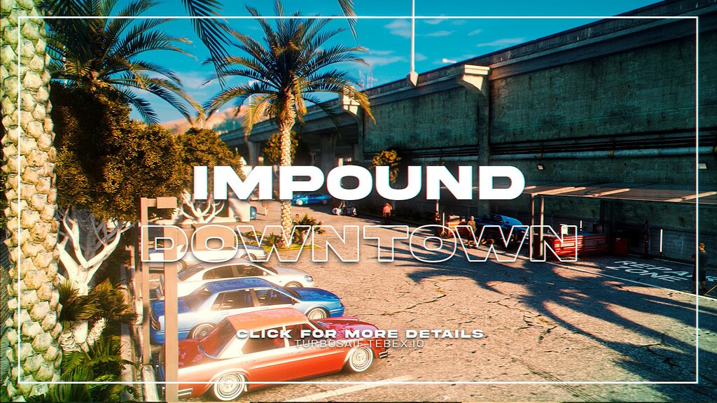 Impound Downtown LS FiveM GTA 5 RP Interior - FiveM Releases - Cfx.re ...