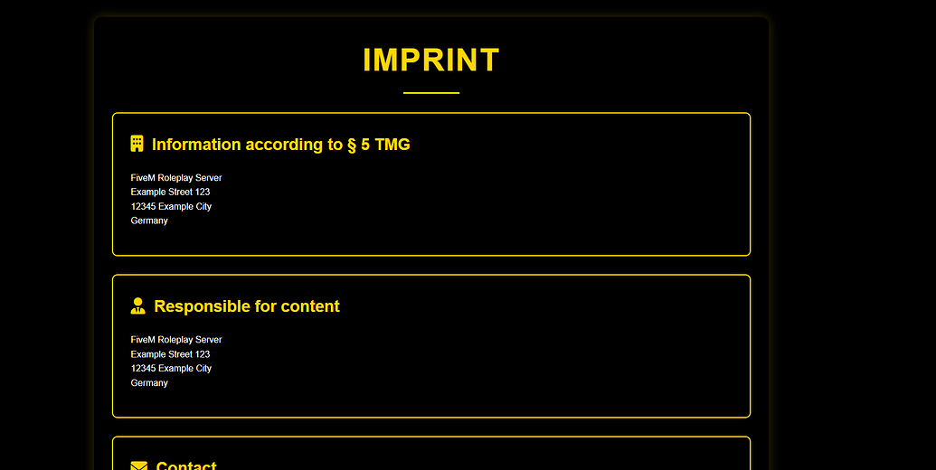 SirRezi_Website – Modern Server Website Template for FiveM v2 [Free ...