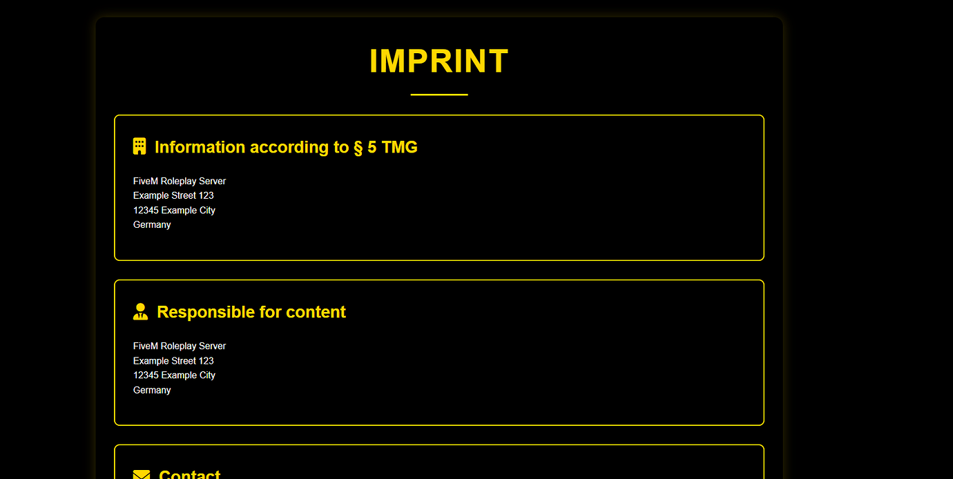 SirRezi_Website – Modern Server Website Template for FiveM v2 [Free ...