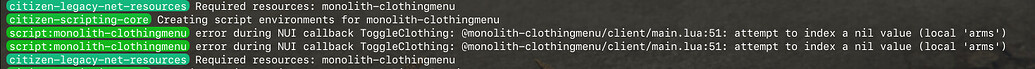 [FREE] [Standalone] Monolith Clothing Menu - FiveM Releases - Cfx.re ...