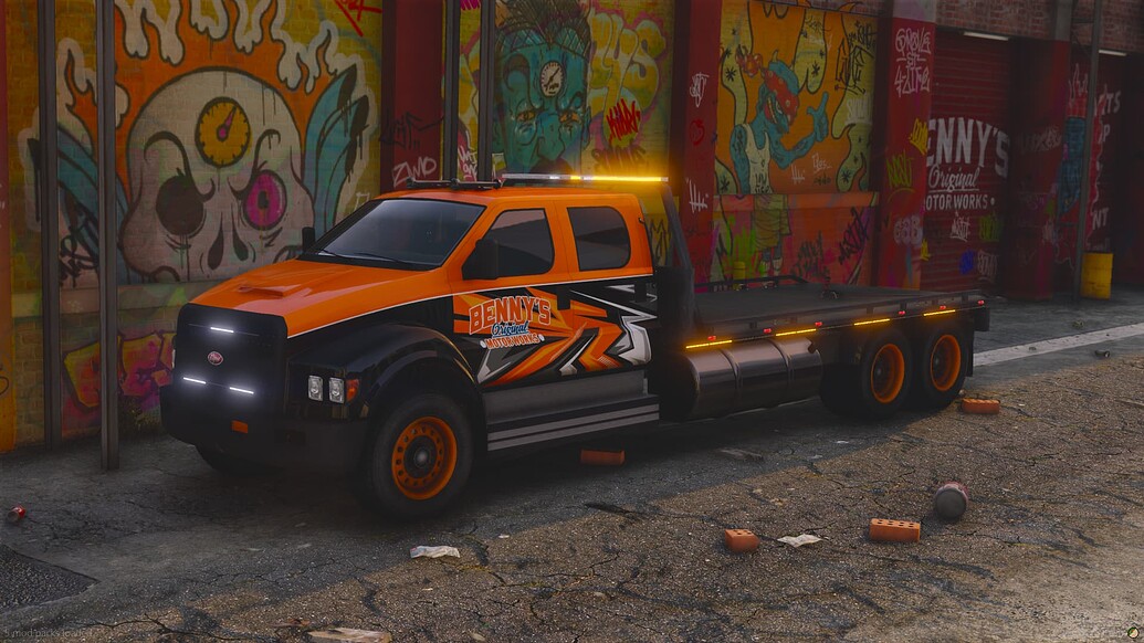 Lore Guardian Tow - Towtruck Flatbed - FiveM Releases - Cfx.re Community
