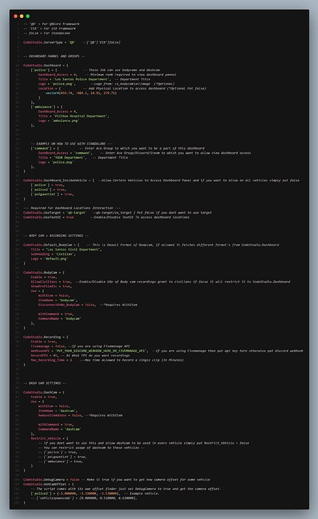 Advanced Bodycam & Dashcam | Live Recording | Standalone - FiveM Releases - Cfx.re Community
