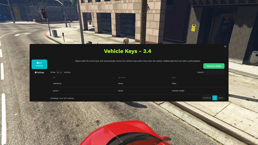 🔑 [ESX][QBCore] Vehicles Keys - Vehicles lock, remote control UI and much more - FiveM Releases ...
