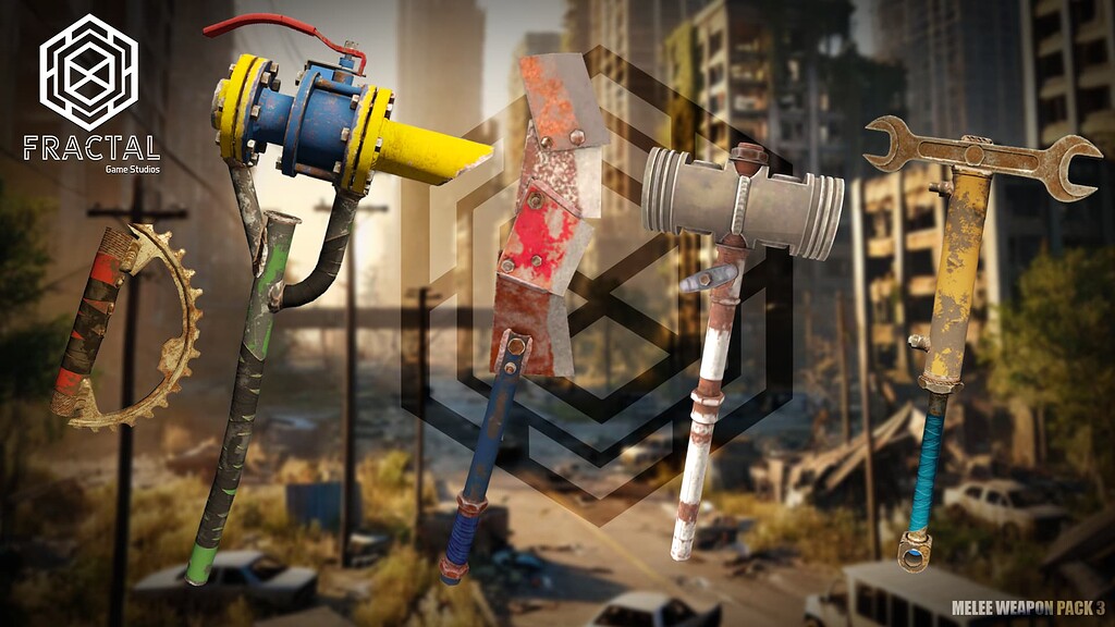 [FRACTAL] Post-Apocalyptic Melee Weapons Pack 3 - FiveM Releases - Cfx ...