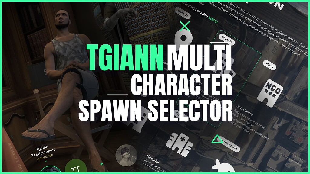 TGIANN Multicharacter + Spawnselector - FiveM Releases - Cfx.re Community
