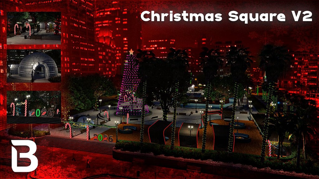 [YMAP] [PAID] Legion Square – Christmas Square V2 - FiveM Releases - Cfx.re Community