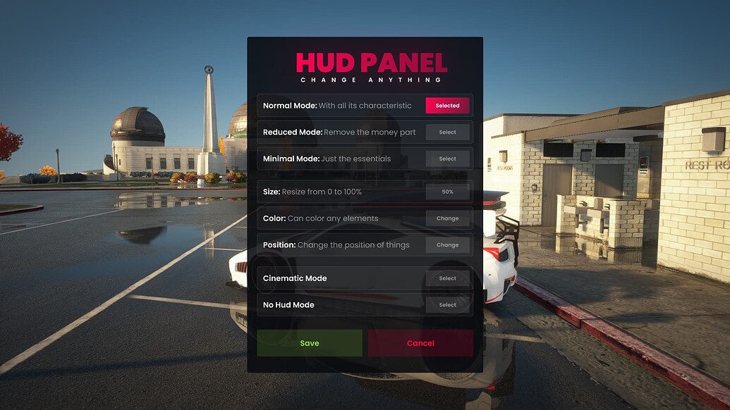[PAID][ESX/QB] Neon HUD with Settings Panel, Cruise Control, Alert ...