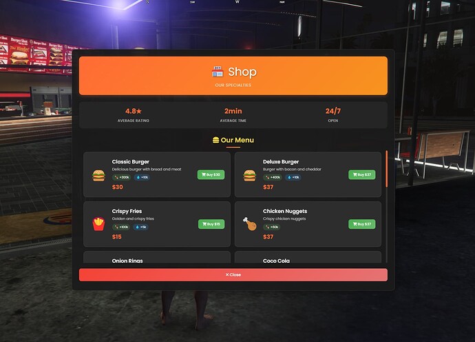 🍔 Burger Shot Restaurant Job - FiveM Releases - Cfx.re Community