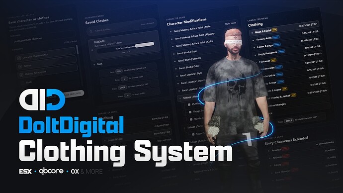 Complete Clothing And Character Appearance System [Standalone][PAID ...
