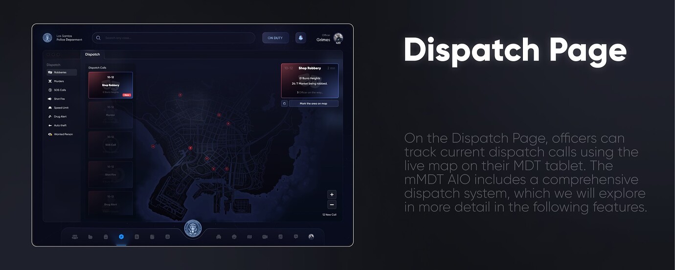 CodeM mMDT All In One (Most Detailed MDT) - FiveM Releases - Cfx.re ...