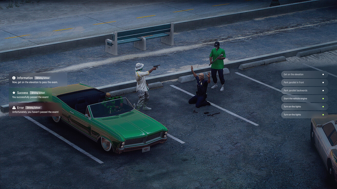 [ESX/QBCore] IF Driving School (DMV)(Missions) - FiveM Releases - Cfx ...