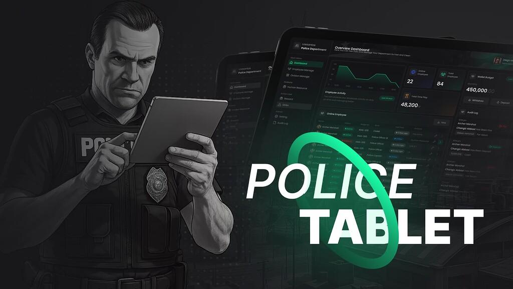 EVO | Police HR Tablet System - FiveM Releases - Cfx.re Community