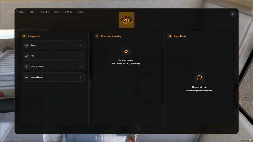 Aura FoodTrucks - A FULL Food Truck Script For Fivem Servers ( ESX ...
