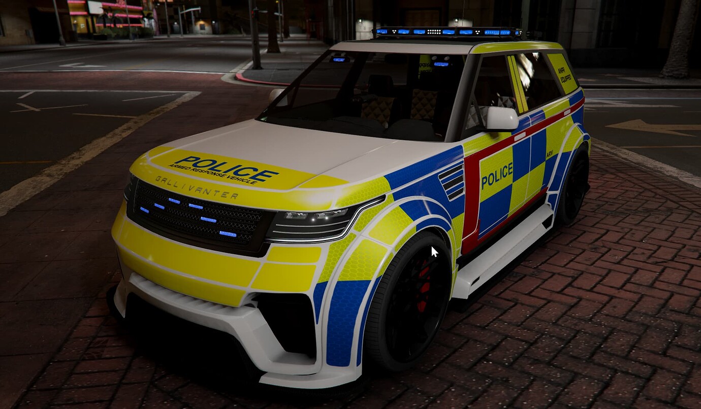 Baller Widebody Police Marked UK - FiveM Releases - Cfx.re Community