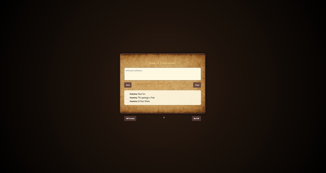 [FREE][QB] 🕊️ qb-confessions – Anonymous RP Message Book - FiveM ...