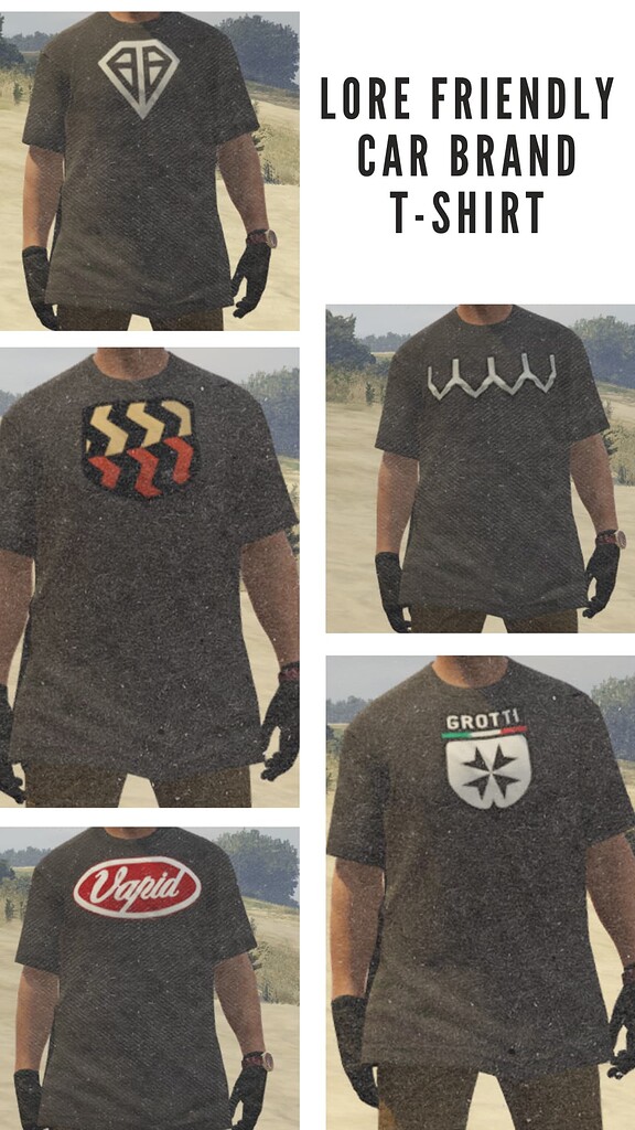 [PAID] Lore-Friendly Car Brand T-Shirt - FiveM Releases - Cfx.re Community