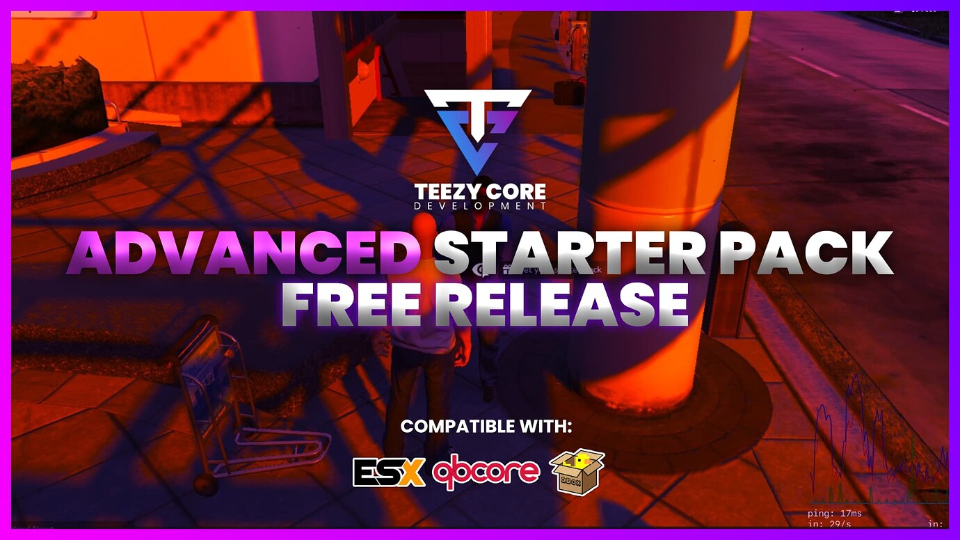 [FREE][RELEASE] Advanced Starter Pack System - FiveM Releases - Cfx.re Community