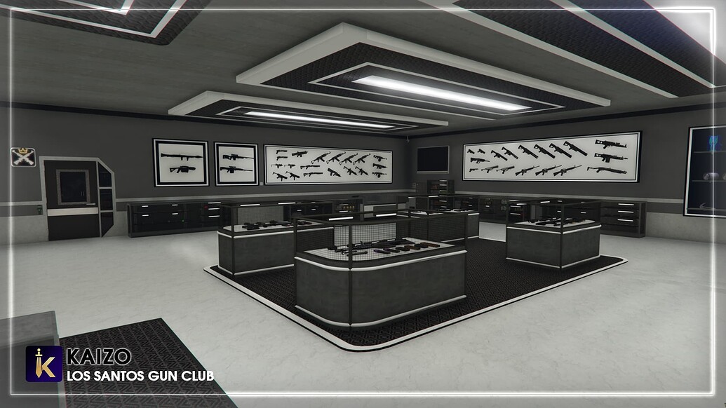 KAIZO GUN SHOP MLO V1 - Premium 4-Room Interior & Exterior Redesign ...