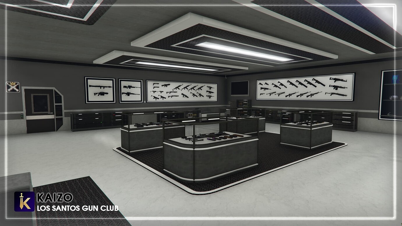 KAIZO GUN SHOP MLO V1 - Premium 4-Room Interior & Exterior Redesign - FiveM Releases - Cfx.re ...