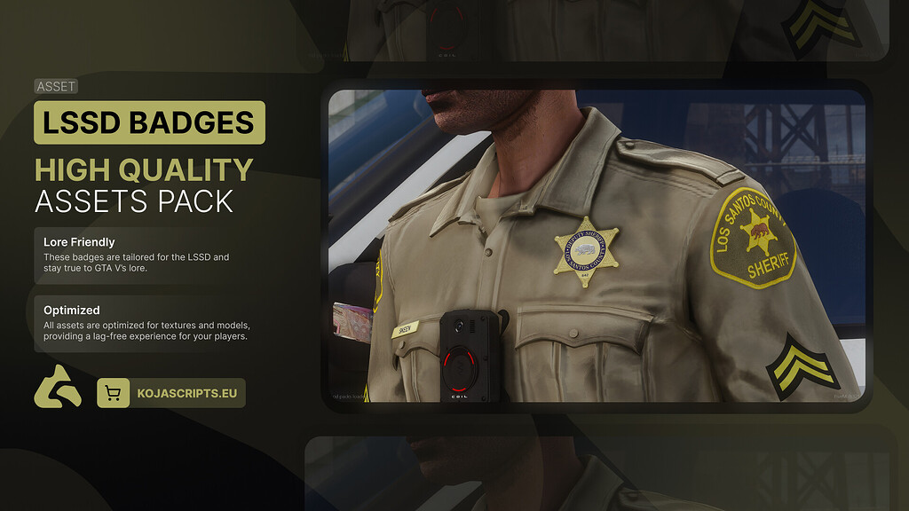 LSSD Badges Pack [PAID] - FiveM Releases - Cfx.re Community