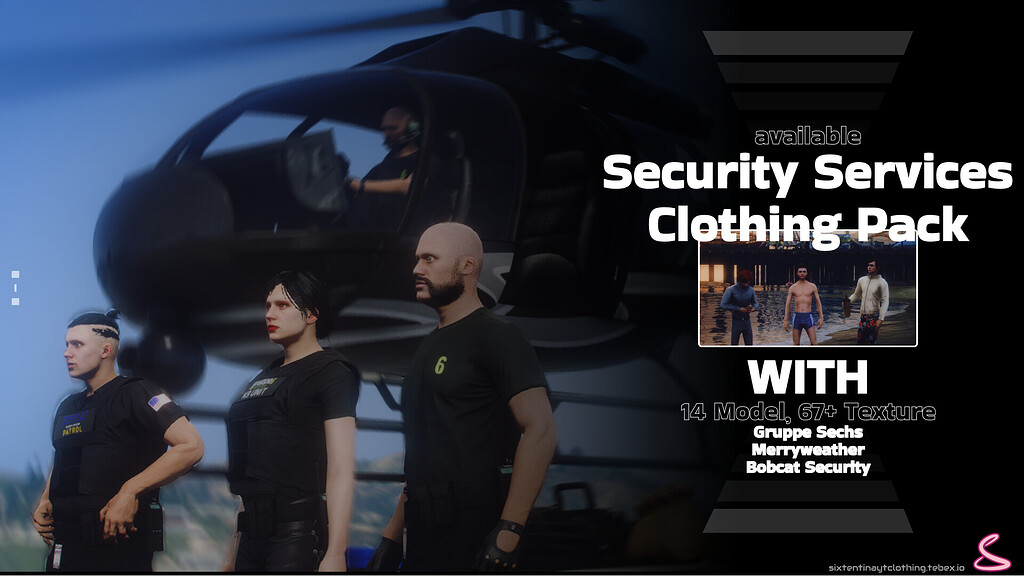 Security Clothes Pack [Open Source][Updated][35%off] - FiveM Releases - Cfx.re Community