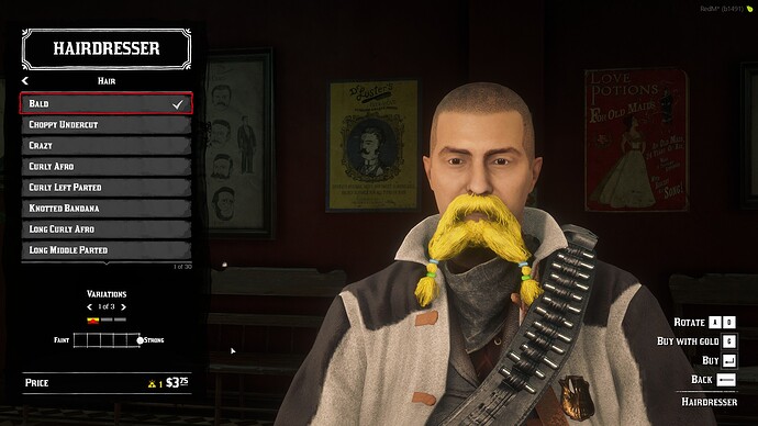 The Red Dead Online Hairdresser (Hair & Barber) - Page 2 - RedM ...