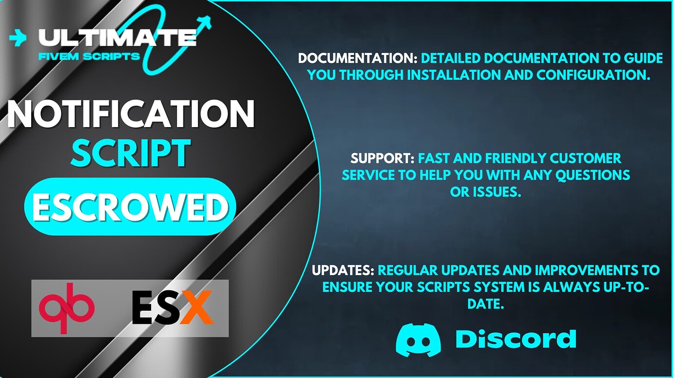 [PAID] [ESX&QB] [FIVEM] Notification System Ultimate FiveM Scripts - Releases - Cfx.re Community