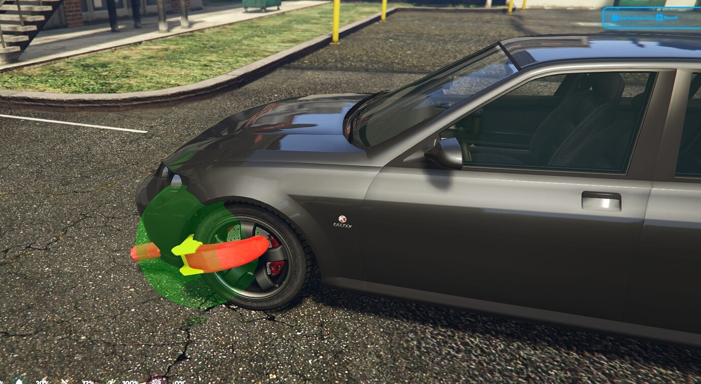 [Paid] [ESX/QBCore/QBox] Wheel Clamper Script | Lock Any Vehicle ...