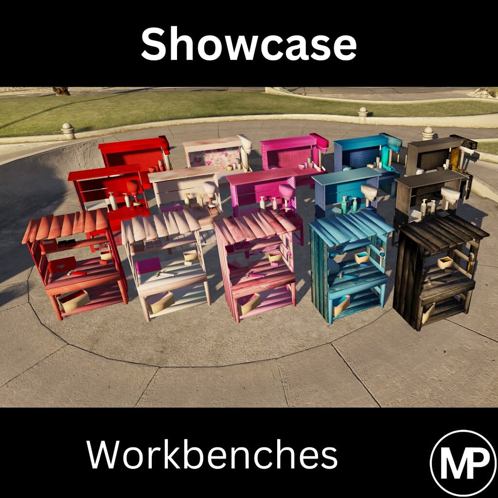 [NEW] Custom Workbench Props - FiveM Releases - Cfx.re Community