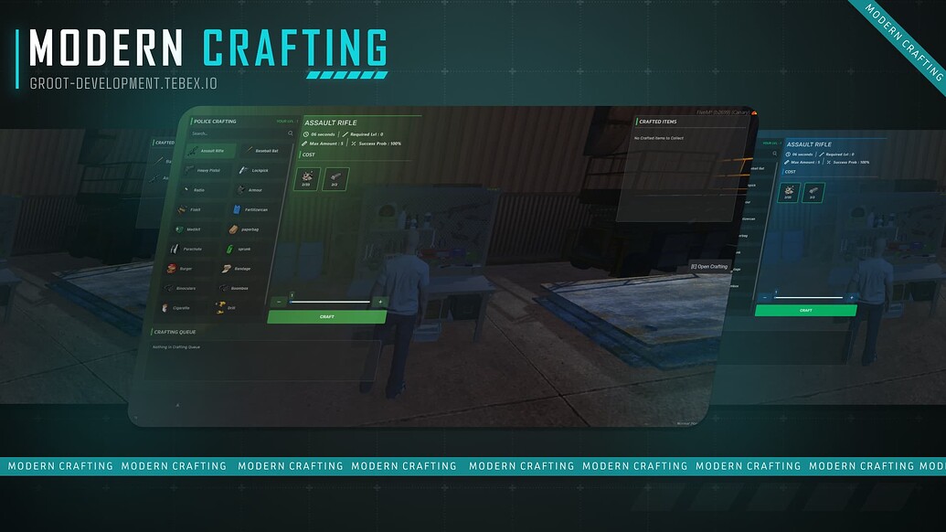 Modern Crafting - FiveM Releases - Cfx.re Community