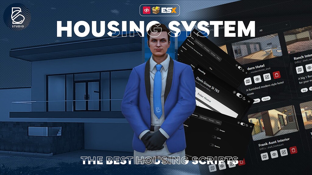 Housing with MLO, Shells, Mortgage [ESX/QB/QBX] - FiveM Releases - Cfx ...