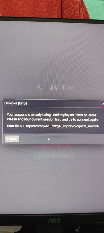 error logging into server - FiveM Client Support - Cfx.re Community