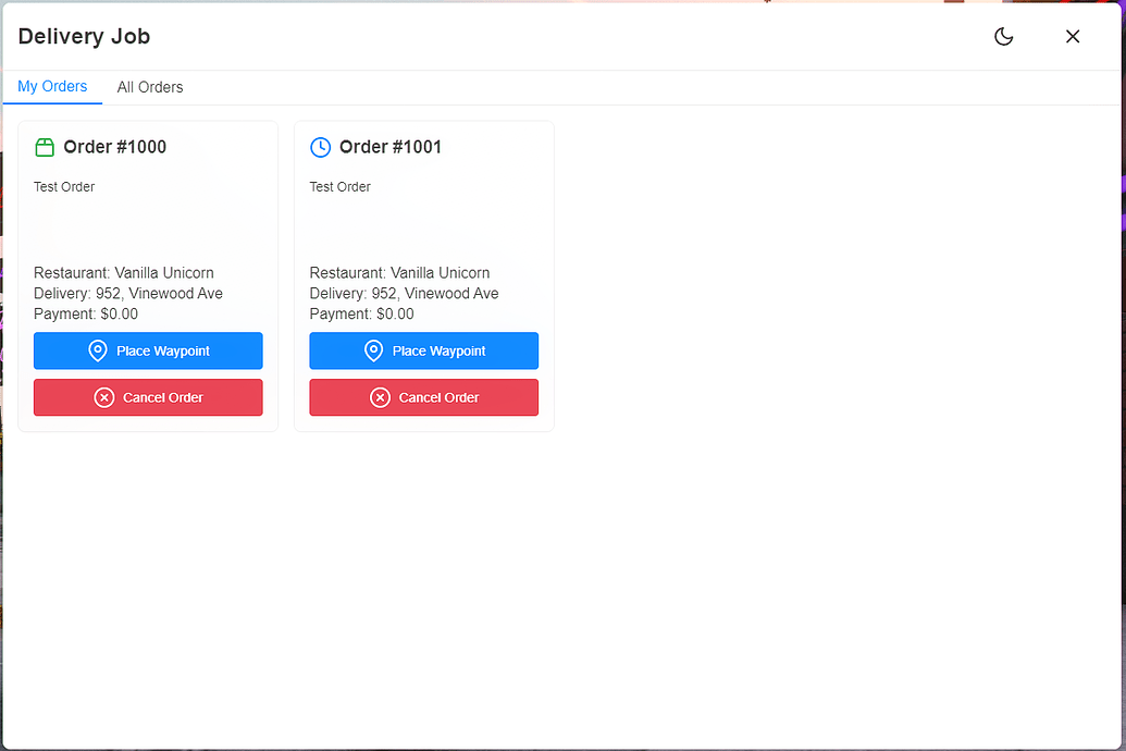 [PAID][ESX/QB] LynX Food Delivery Script - FiveM Releases - Cfx.re ...