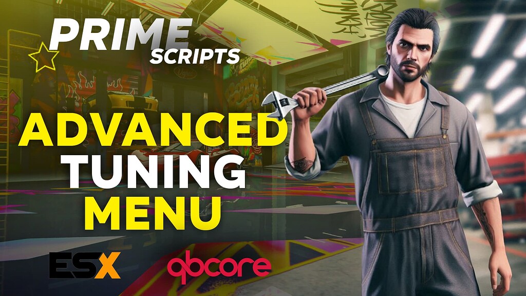[ESX/QB] primeTuning - GTA:O Style Tuning Menu with Tuning Kits ...