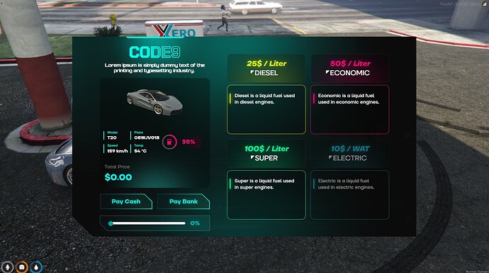 [PAID] Code9 - Advanced Fuel System - FiveM Releases - Cfx.re Community