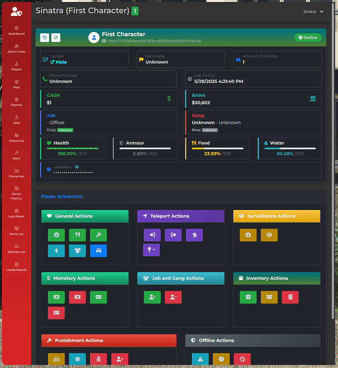 [PAID] [QB/ESX] 919 ADMIN CLASSIC - The Legacy Admin Menu - FiveM ...