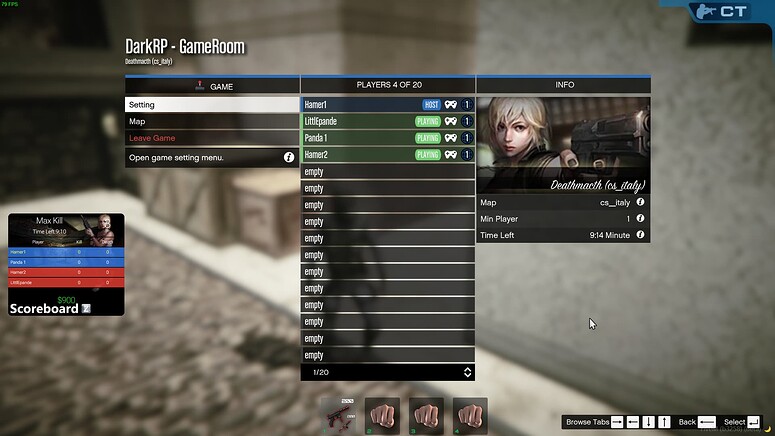 [H@mer][GameRoom] Deathmatch (CS:O Style) - FiveM Releases - Cfx.re ...