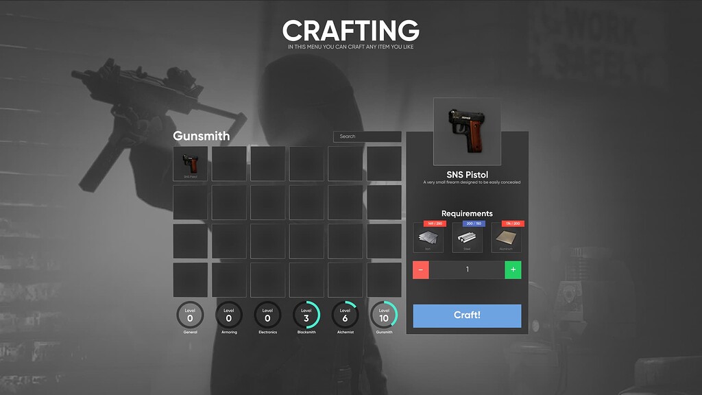 [QBCore] Crafting System v2 - Advanced crafting system with experience ...