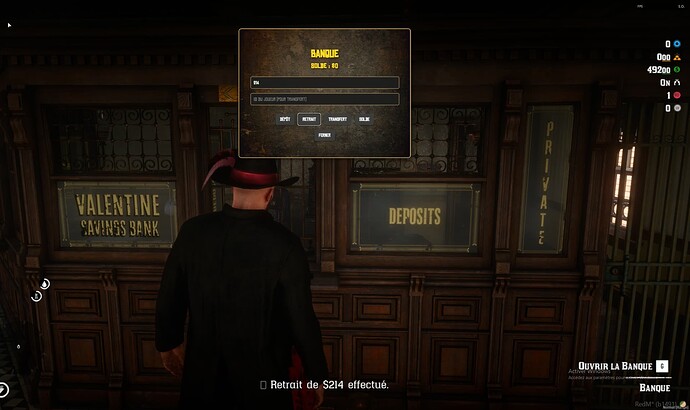 Bank Script System [VORP] - RedM Releases - Cfx.re Community