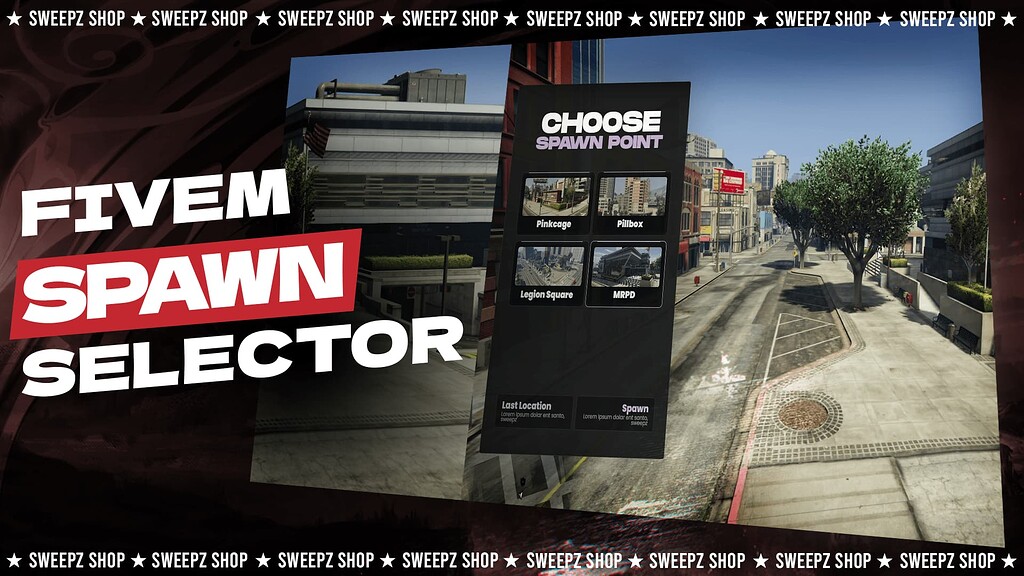 Fivem Spawn Selector Script | Sweepz Spawn Select - FiveM Releases ...