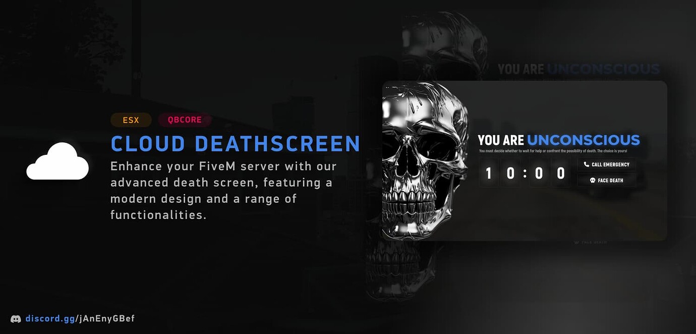[FREE] Cloud Resources - Deathscreen - FiveM Releases - Cfx.re Community