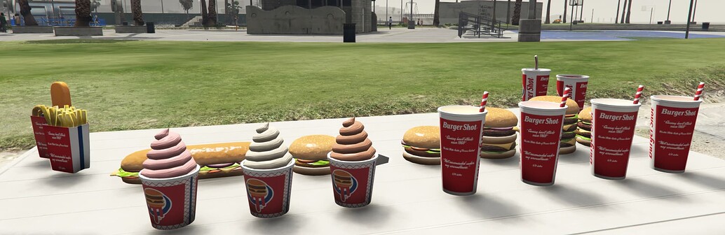 [PAID] [PROP] Burger Shot Prop + Icon Pack | 19 Items - FiveM Releases ...
