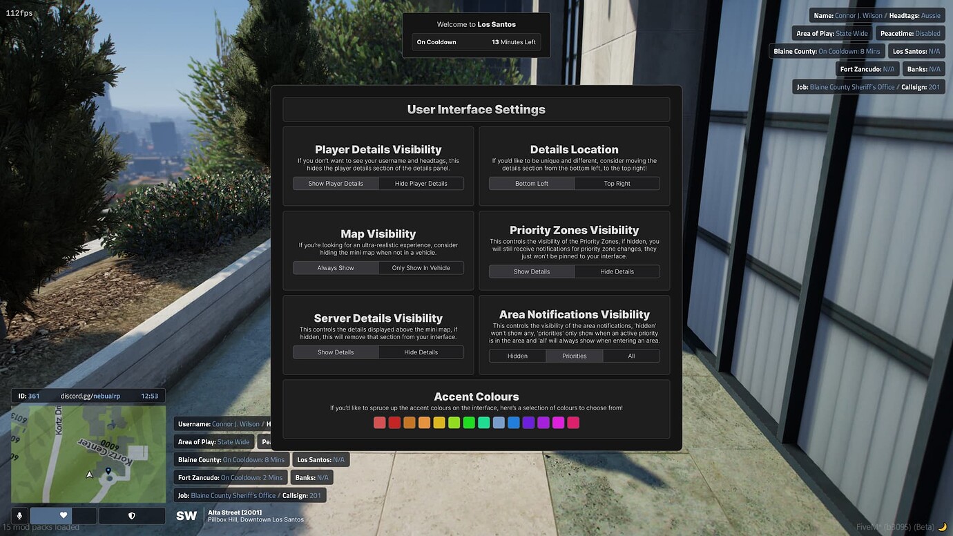 Advanced vMenu HUD - Nex HUD - FiveM Releases - Cfx.re Community