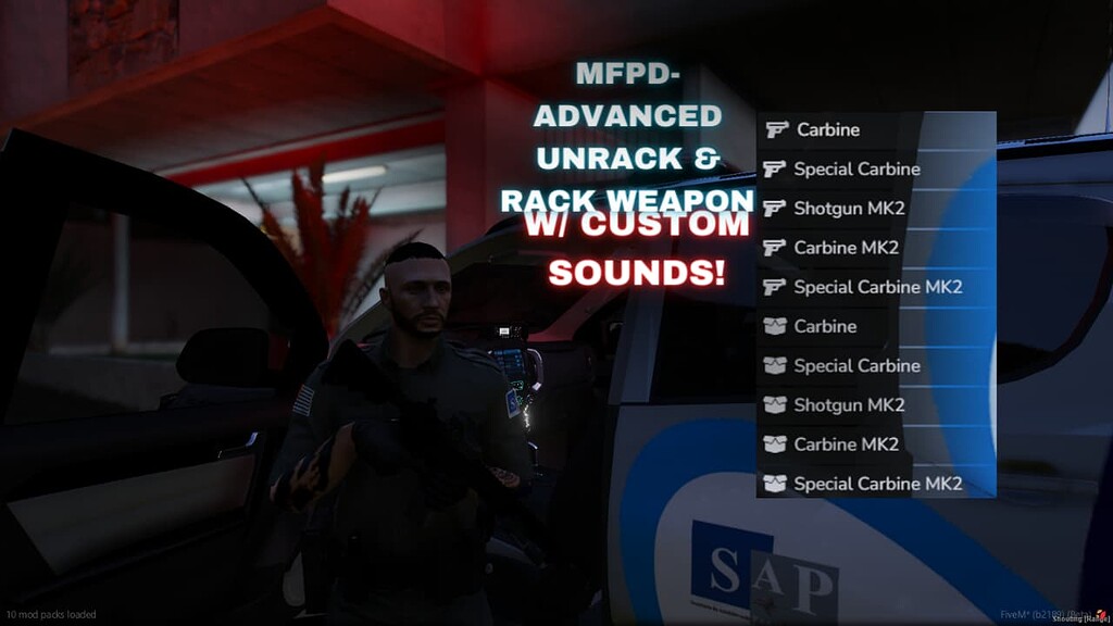 [Standalone+QBCore] [PAID] MFPD Advanced Unrack System! Realistic ...