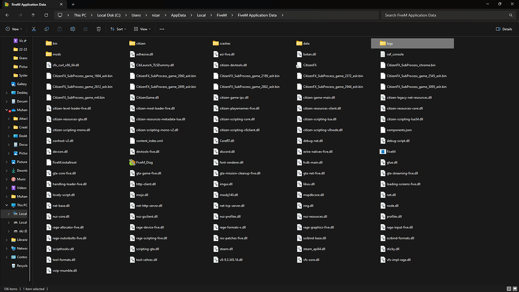 FiveM stopped run, and not showing crash error code/file - FiveM Client ...