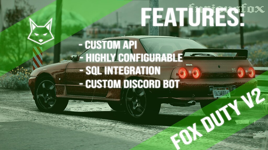 Fox Duty v2 | A FiveM Duty Resource Utilising MySQL | Custom API ...