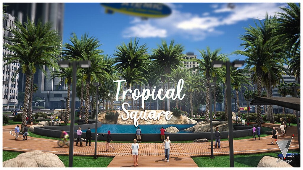 [PAID] [MLO] Tropical Square - FiveM Releases - Cfx.re Community