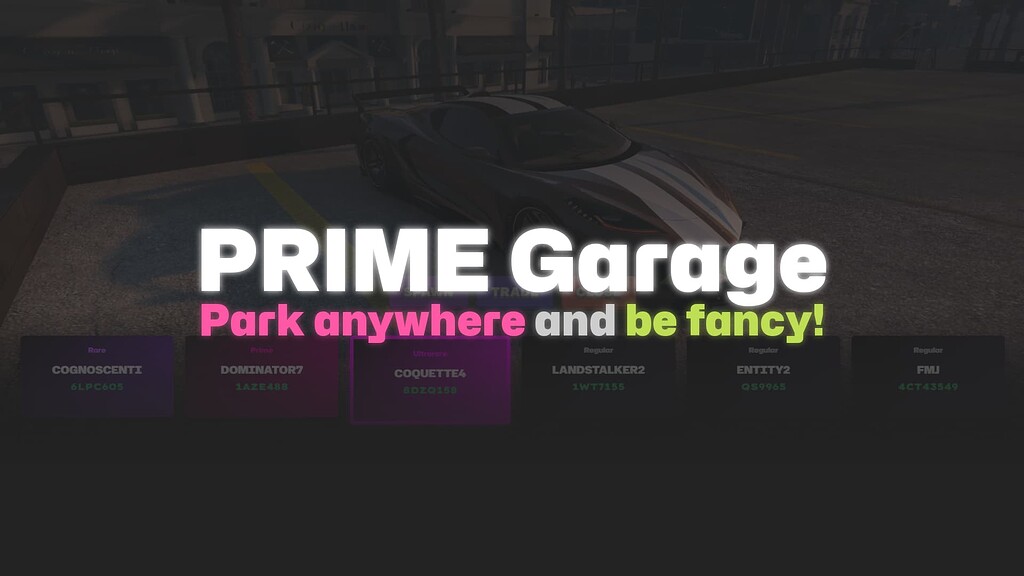 Prime Garage - FiveM Releases - Cfx.re Community