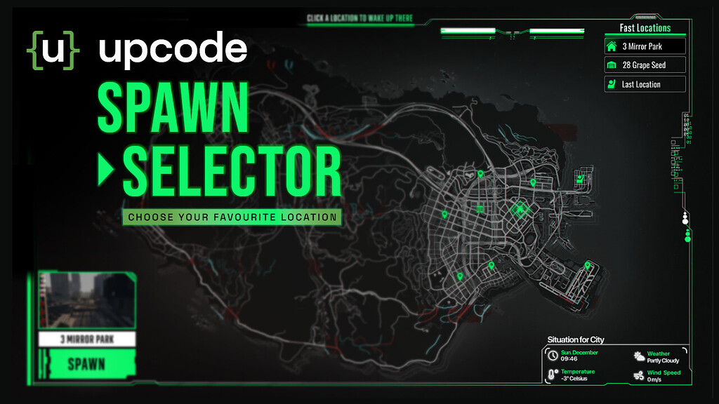 Spawn selector - FiveM Releases - Cfx.re Community
